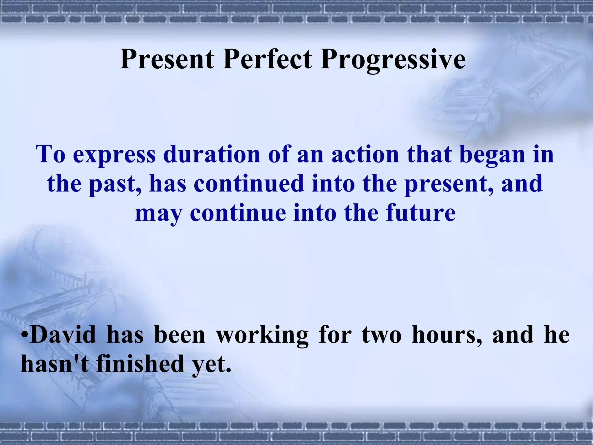 Verb tenses (lecture) | PPT | Education