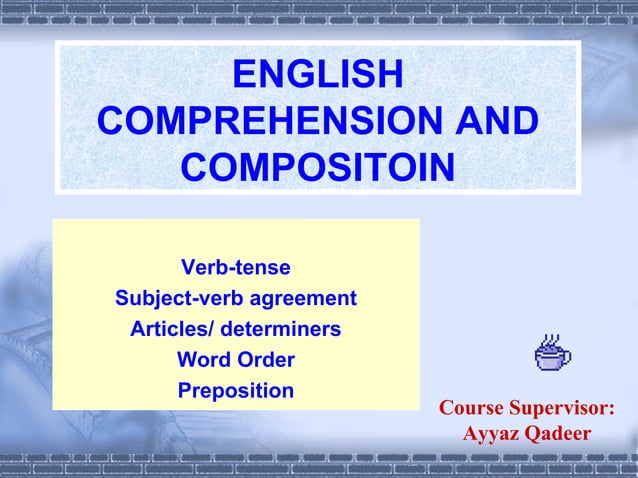 Verb tenses (lecture) | PPT | Education