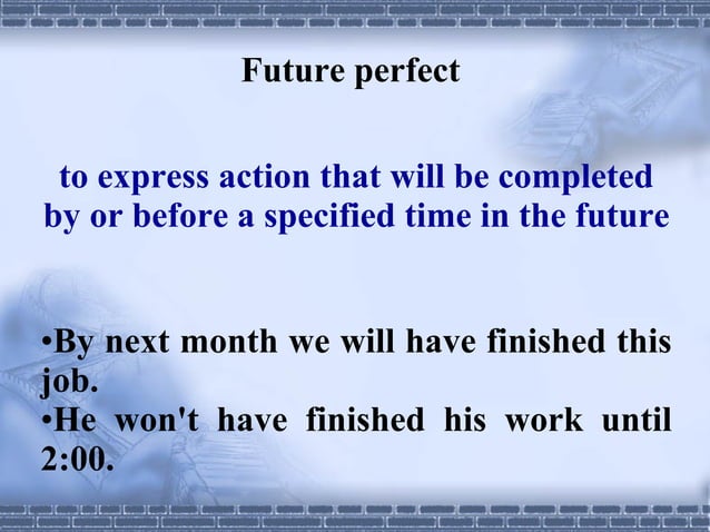 Verb tenses (lecture) | PPT | Education