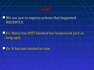 Present Simple, present continuous & present perfect | PPT