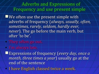 Present Simple, present continuous & present perfect | PPT