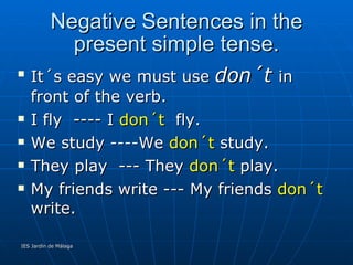 Verb Tenses Present Simple | PPT