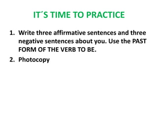 Verb to be | PPTX