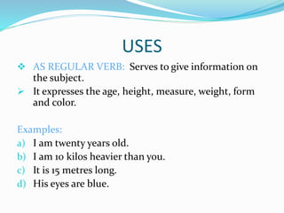Verb to be | PPT