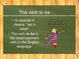 Teaching the Verb to be | PPTX