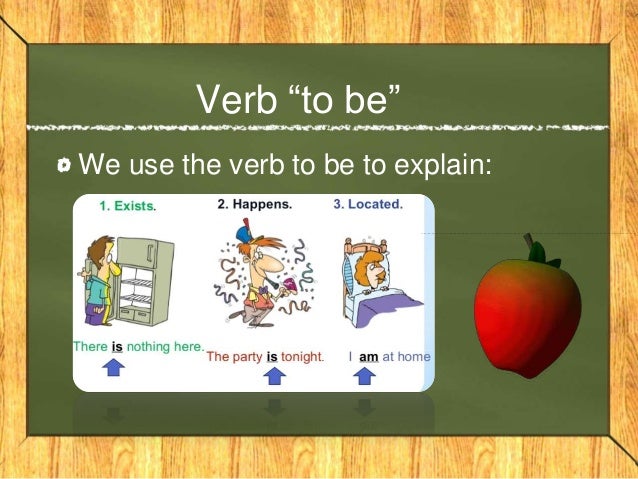 Teaching the Verb to be