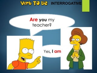 Verb "to be" | PPTX
