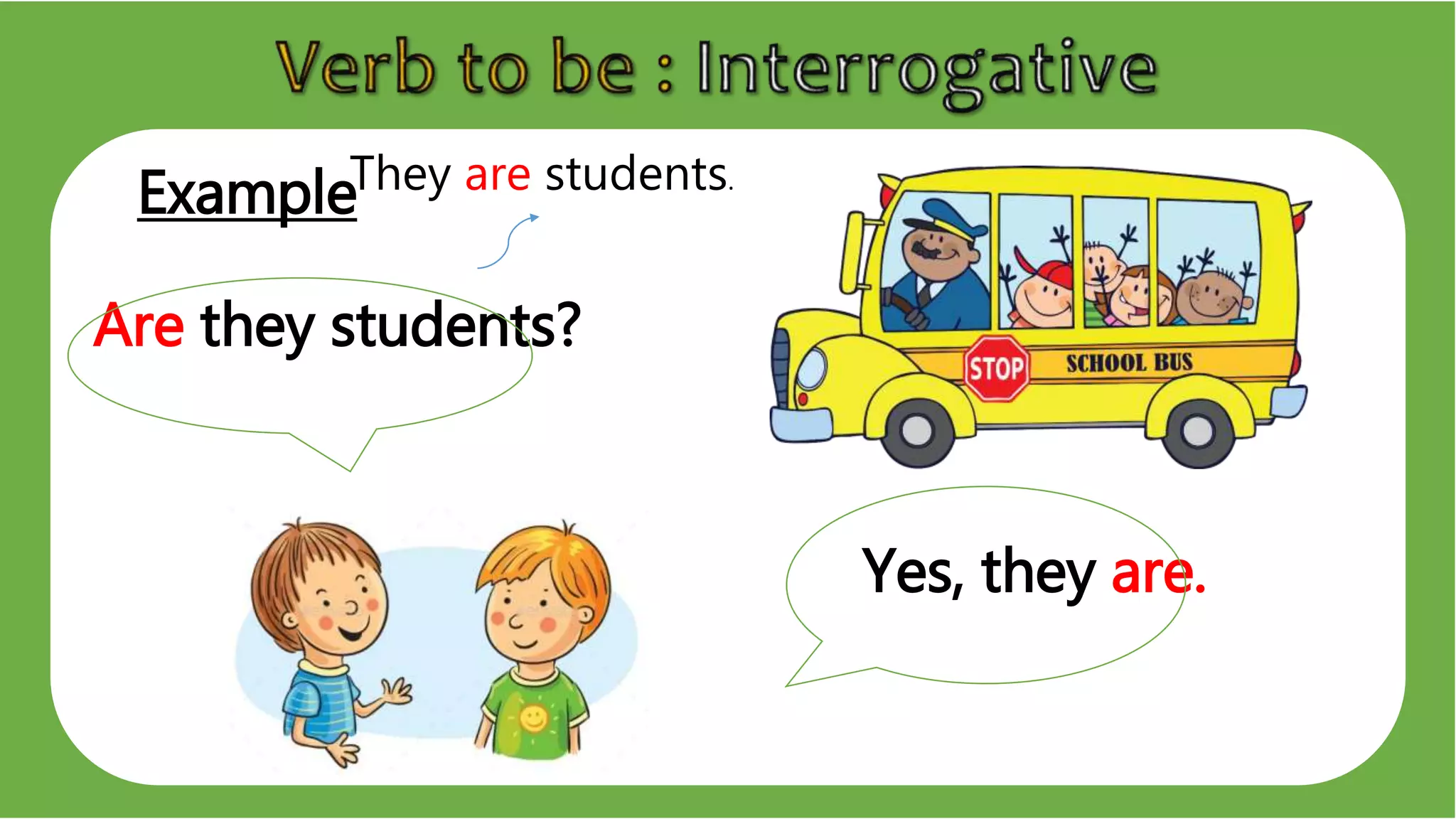 สื่อการสอน Verb to be | PPTX