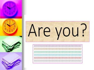 VERB TO BE - UNIT 1 very useful job.ppt