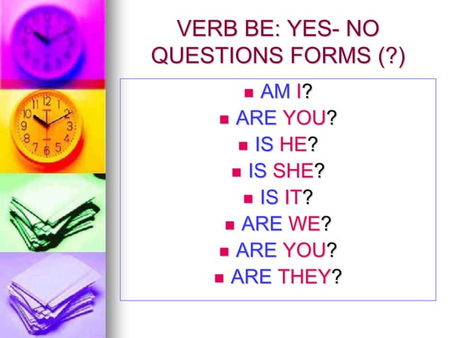 VERB TO BE - UNIT 1 very useful job.ppt