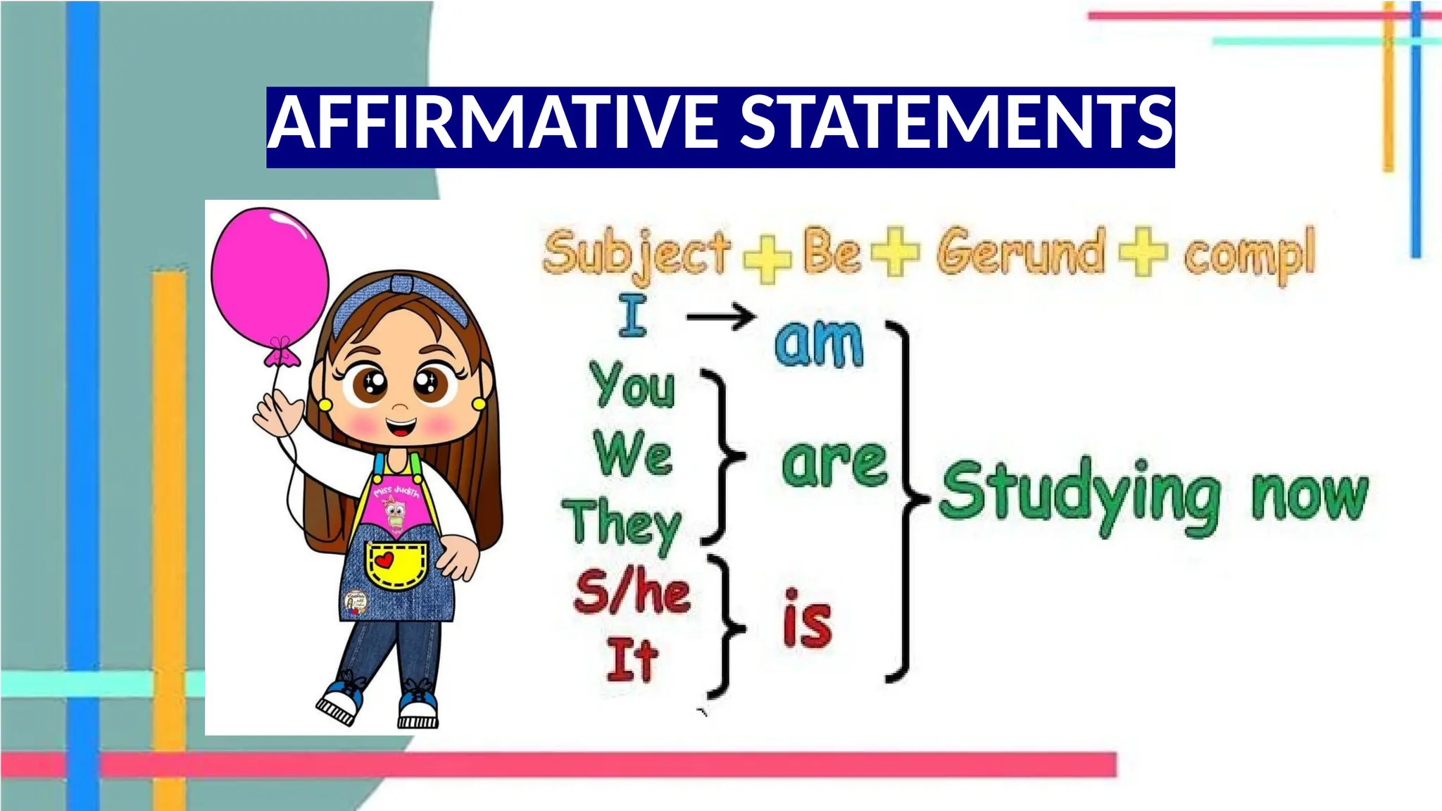 VERB TO BE AFFIRMATIVE STATEMENTS...pptx