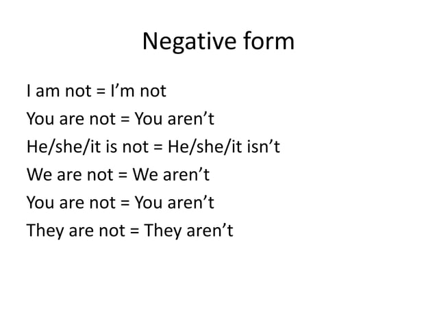 Verb to be and have got | PPTX