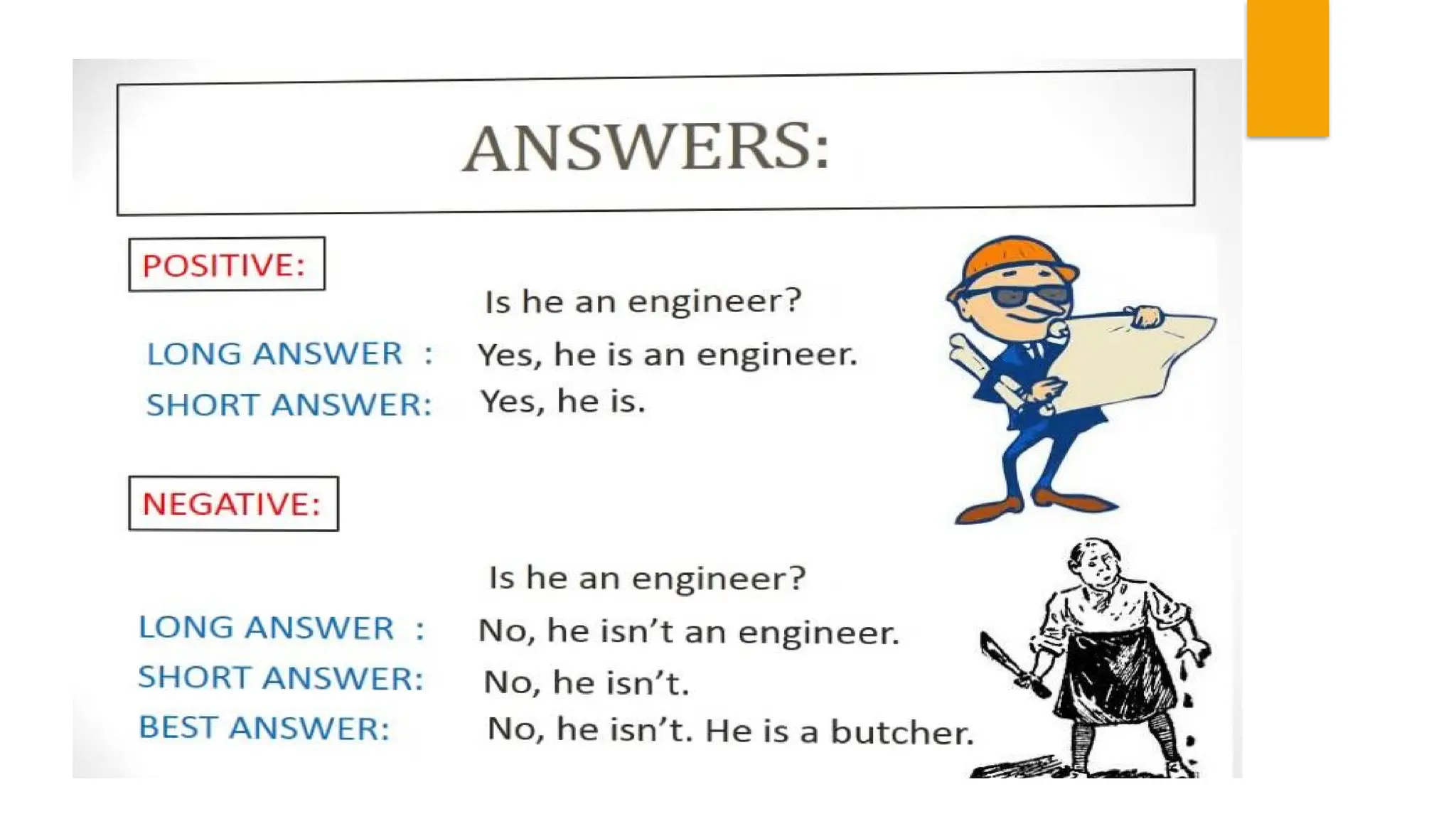 VERB TO BE IN NEGATIVE A Explanation about VERBS.pptx