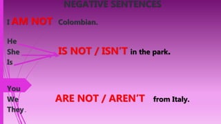 Verb to be in present | PPT