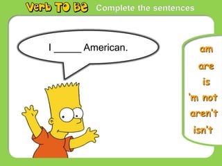 Verb to BE for kids | PPT