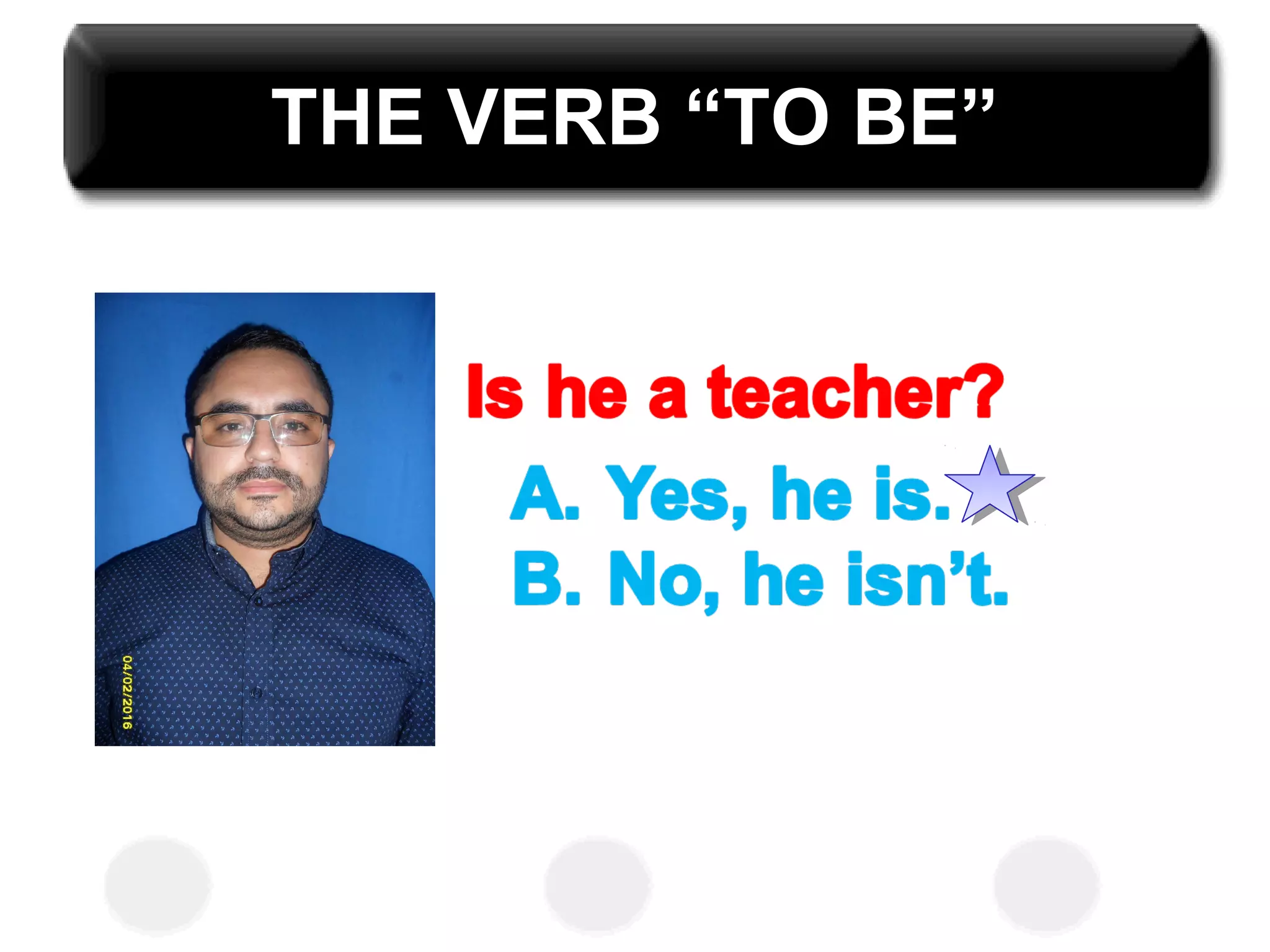Verb to be (interrogative) | PPT