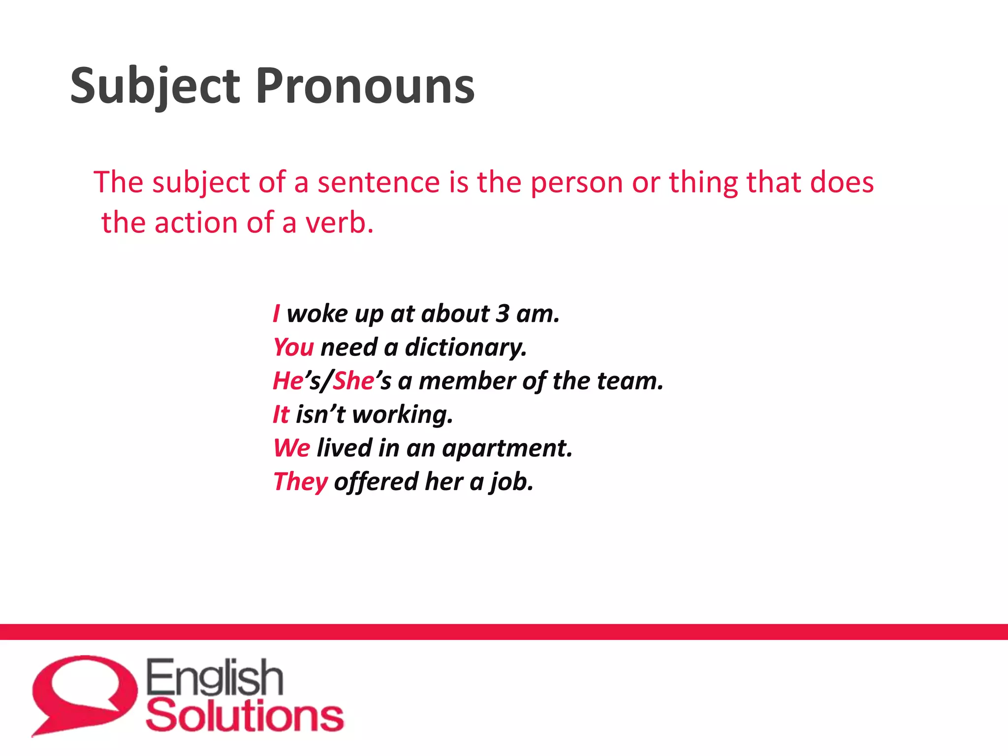 Verb to be + location | PPTX