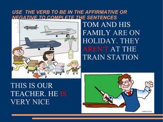 Verb to be negative | ODP