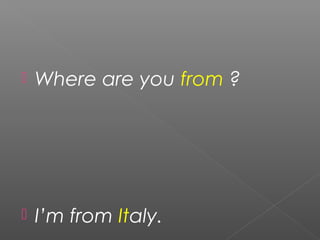 Verb 'to be', numbers, plurals, pronouns | PPT