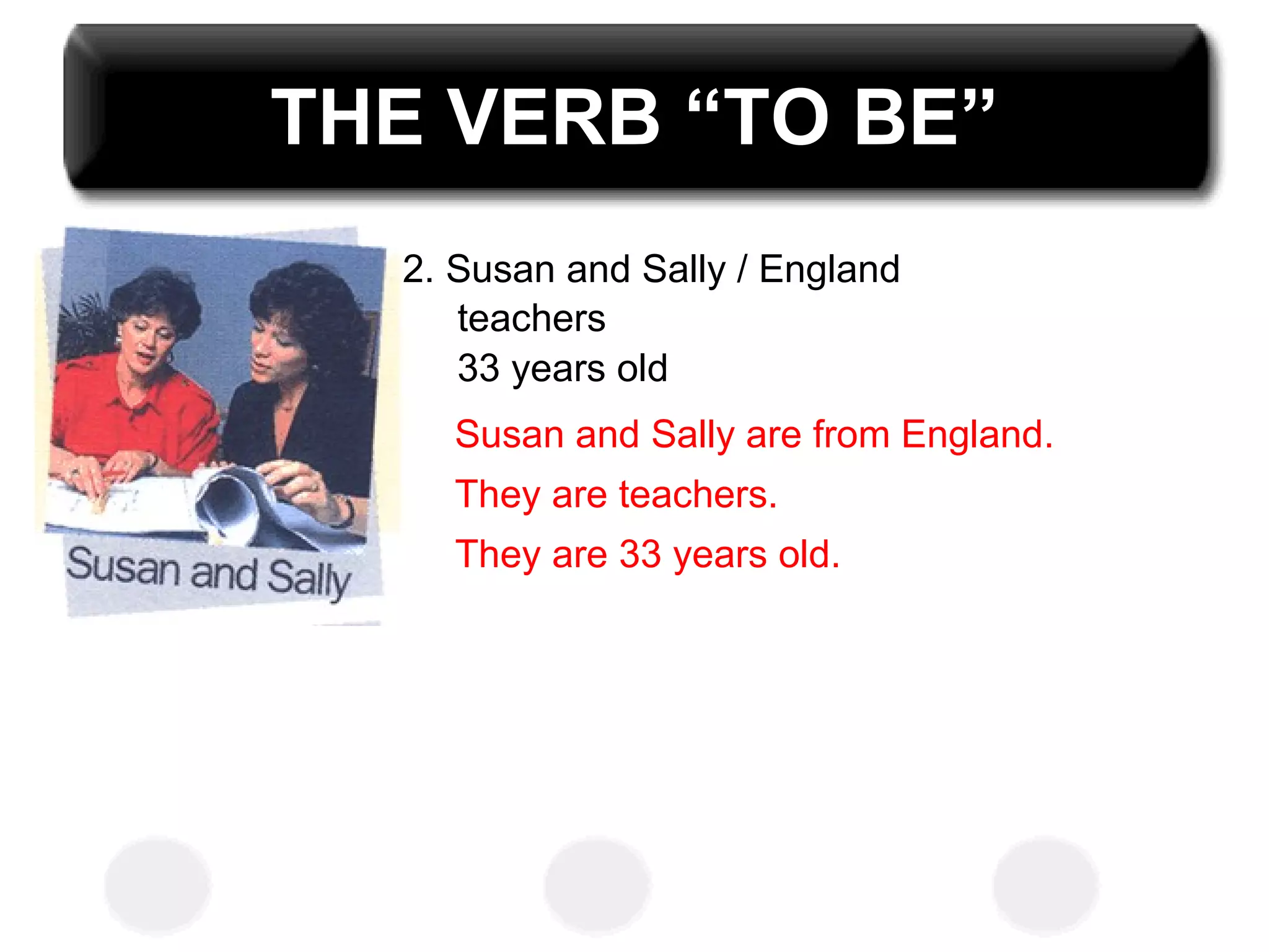Verb to be ppt | PPT