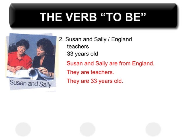 Verb to be ppt | PPT