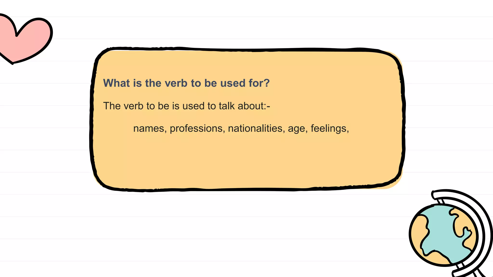 Verb to be present simple | PPTX