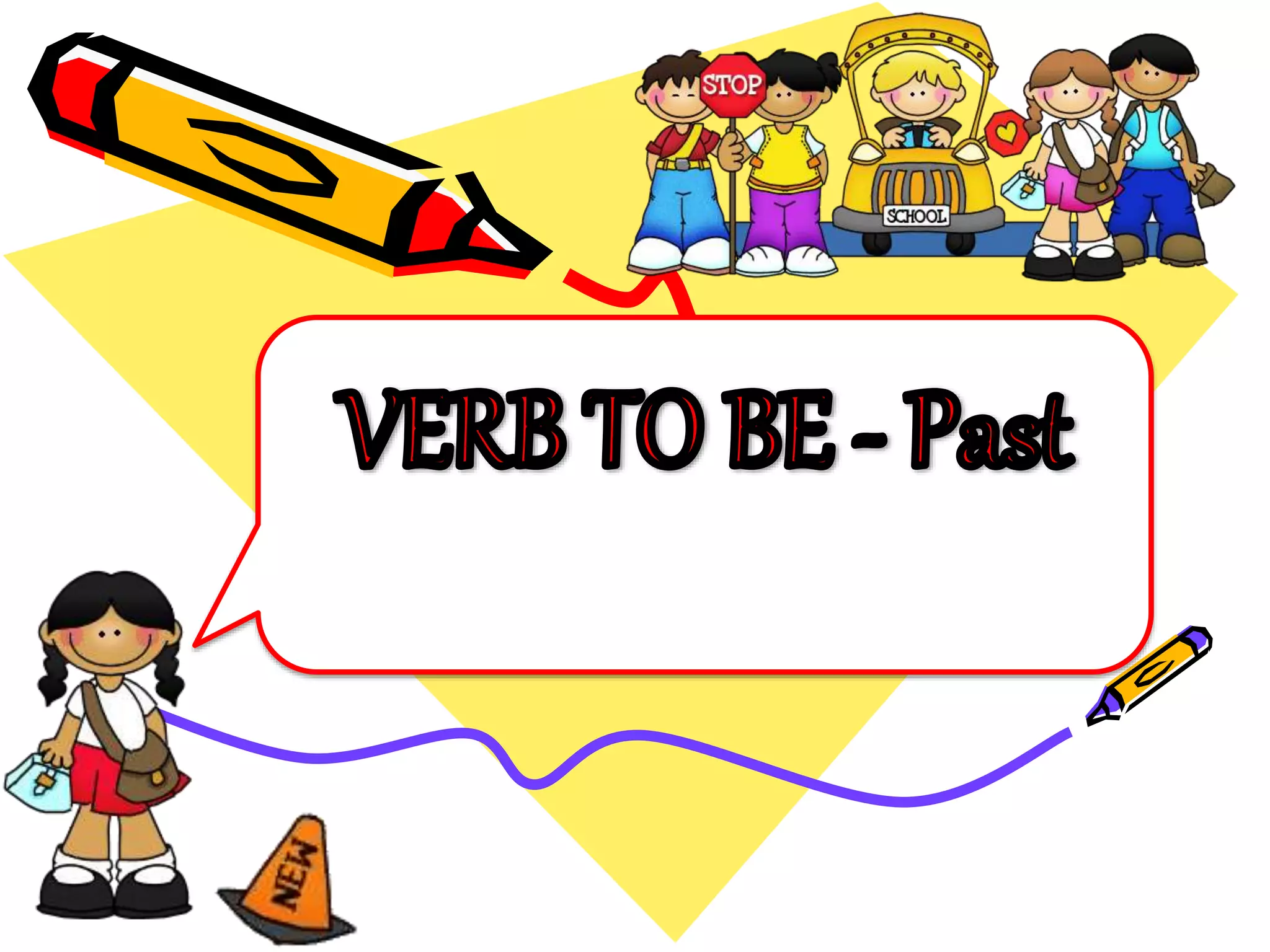 Simple past tense - past simple to be English grammar | PPTX