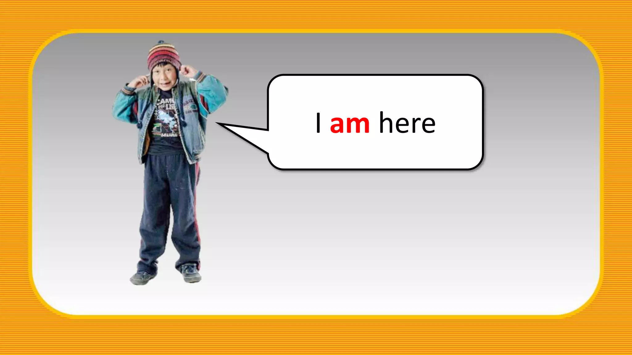 Verb to be song | PPT