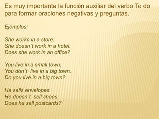 Verb to do | PPTX