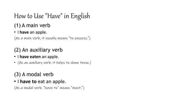 VERB TO HAVE.pptx
