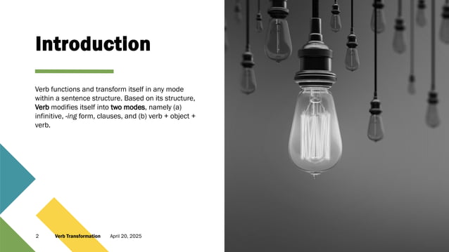 Presentationfile_English Verb Transformation | PPT