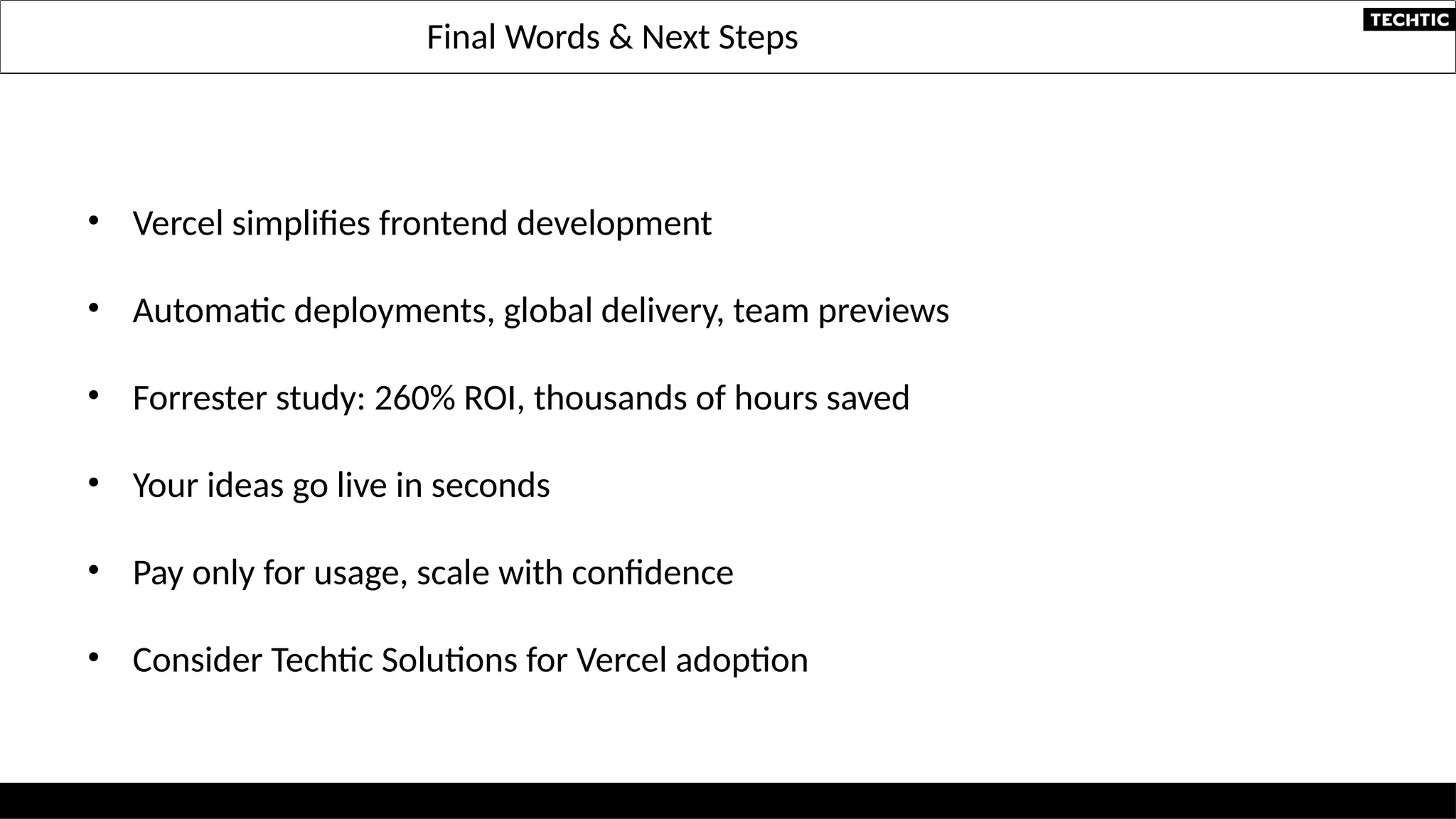 Vercel: Accelaterte into The Future with Speed | PPTX