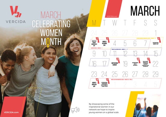 VERCIDA Group diversity calendar 2020 | PDF