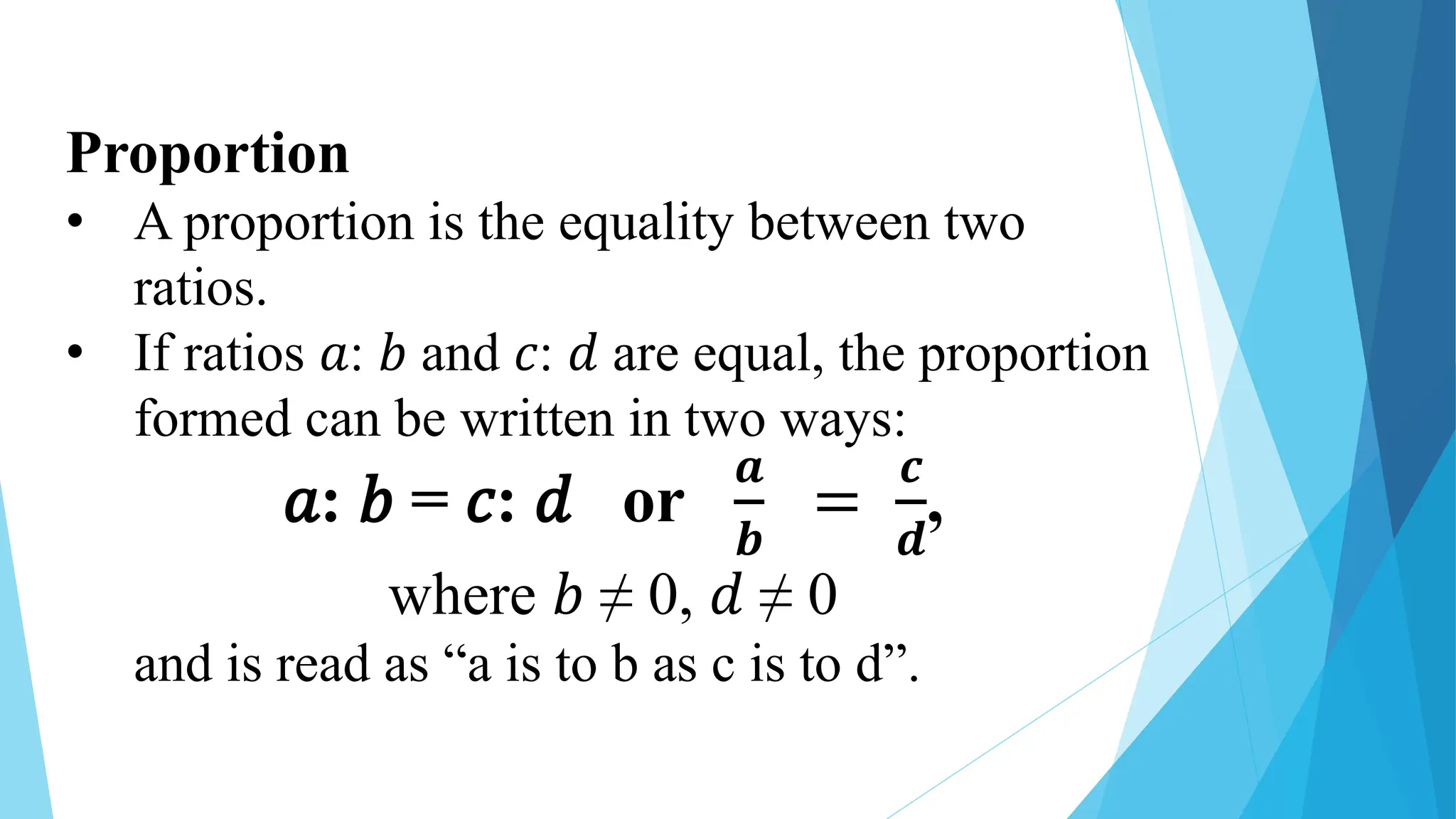 GRADE 9 Proportion PowerPoint Presentation | PPTX