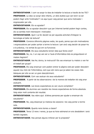 Projecte final TIC | PDF