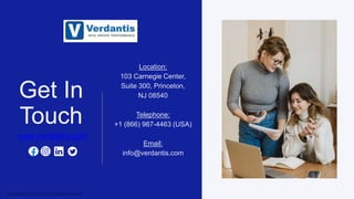 Verdantis Business Case of Master Data Management | PPT