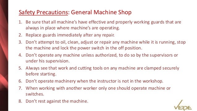 Safety in Mechanical Industries