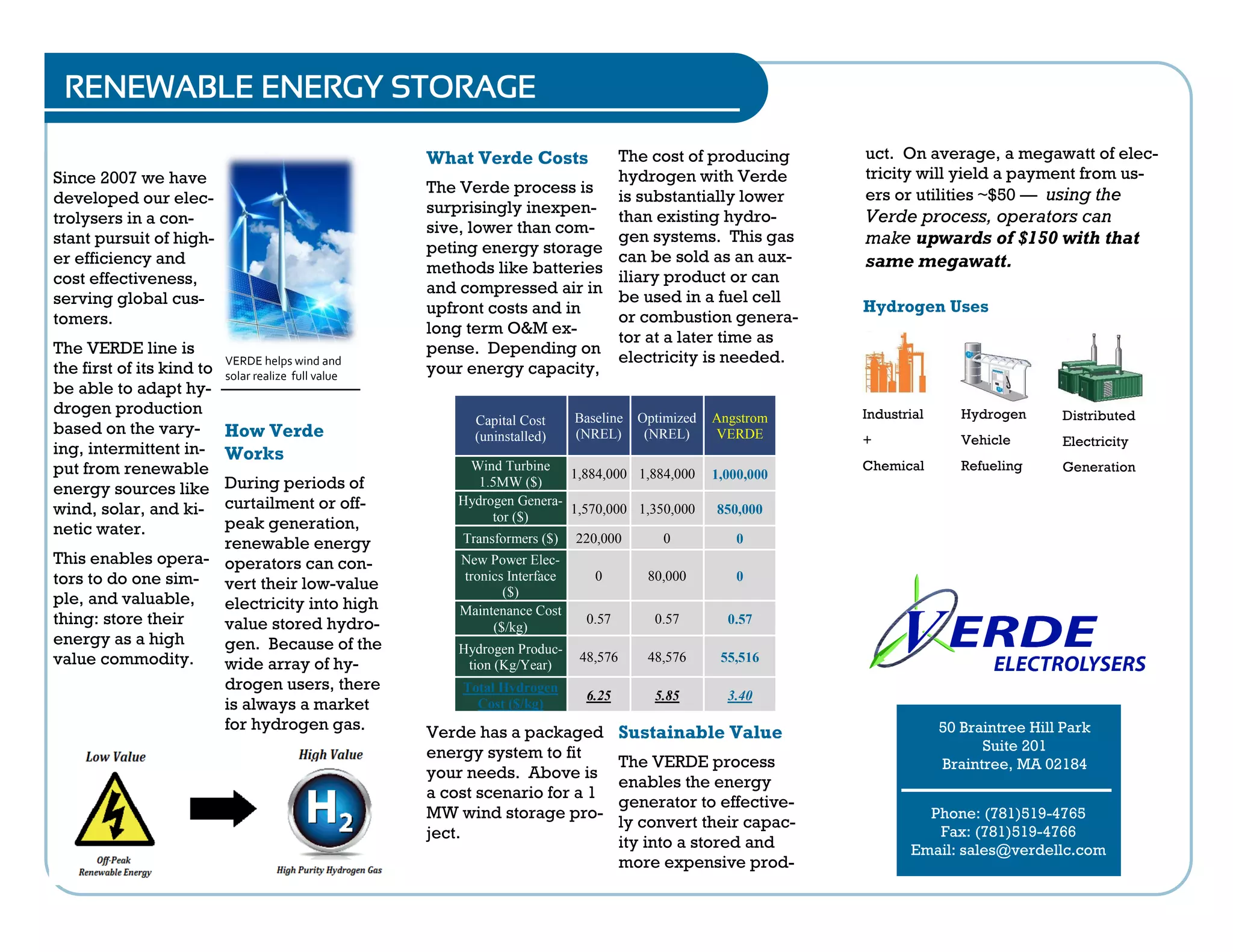 Verde brochure v | PDF