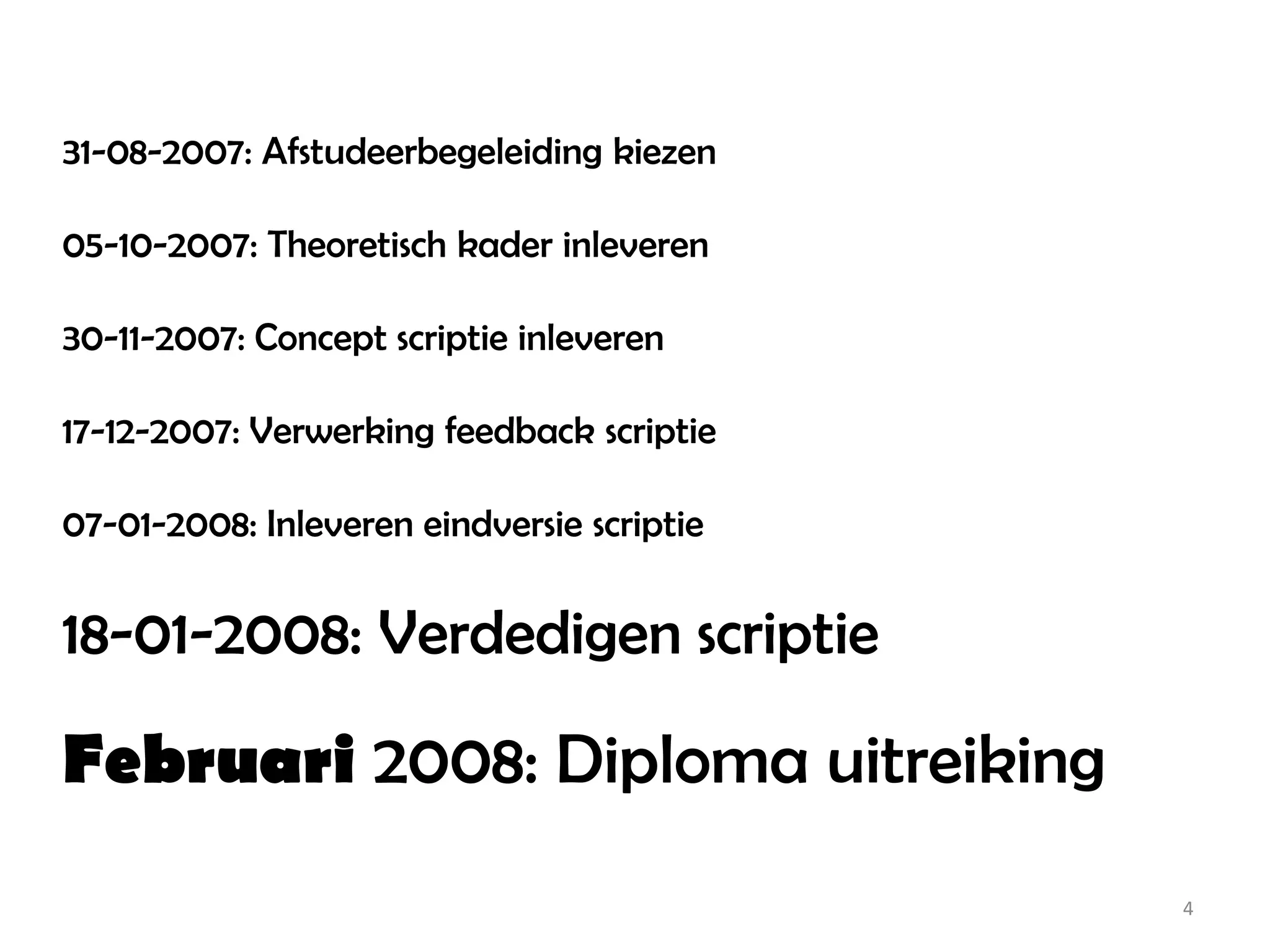 Verdediging scriptie | PPSX