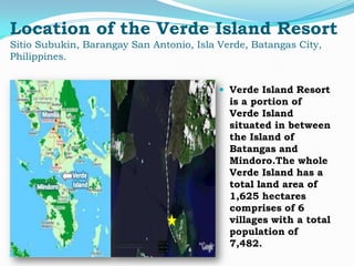 Verde island resort investment property | PPSX