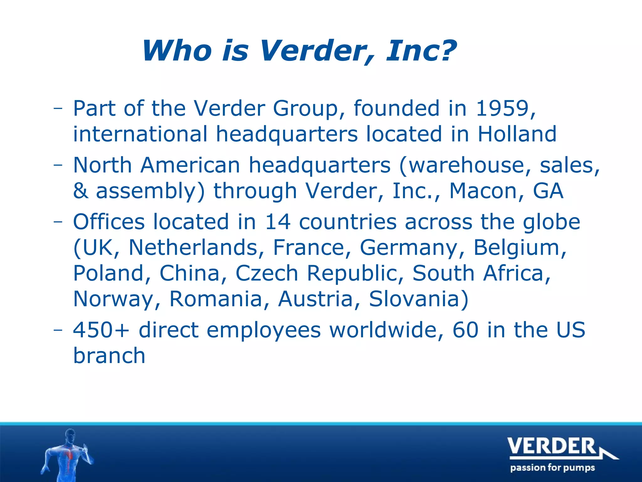Verderflex Peristaltic Hose Pumps Industrial Applications | PPT