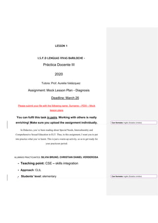 PD-III- Mock L-P-CSE-CLIL | PDF