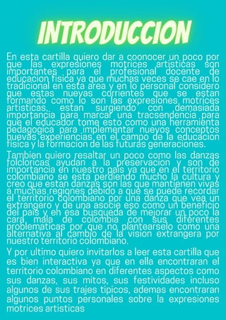 Recorramos las expresiones motrices | PDF