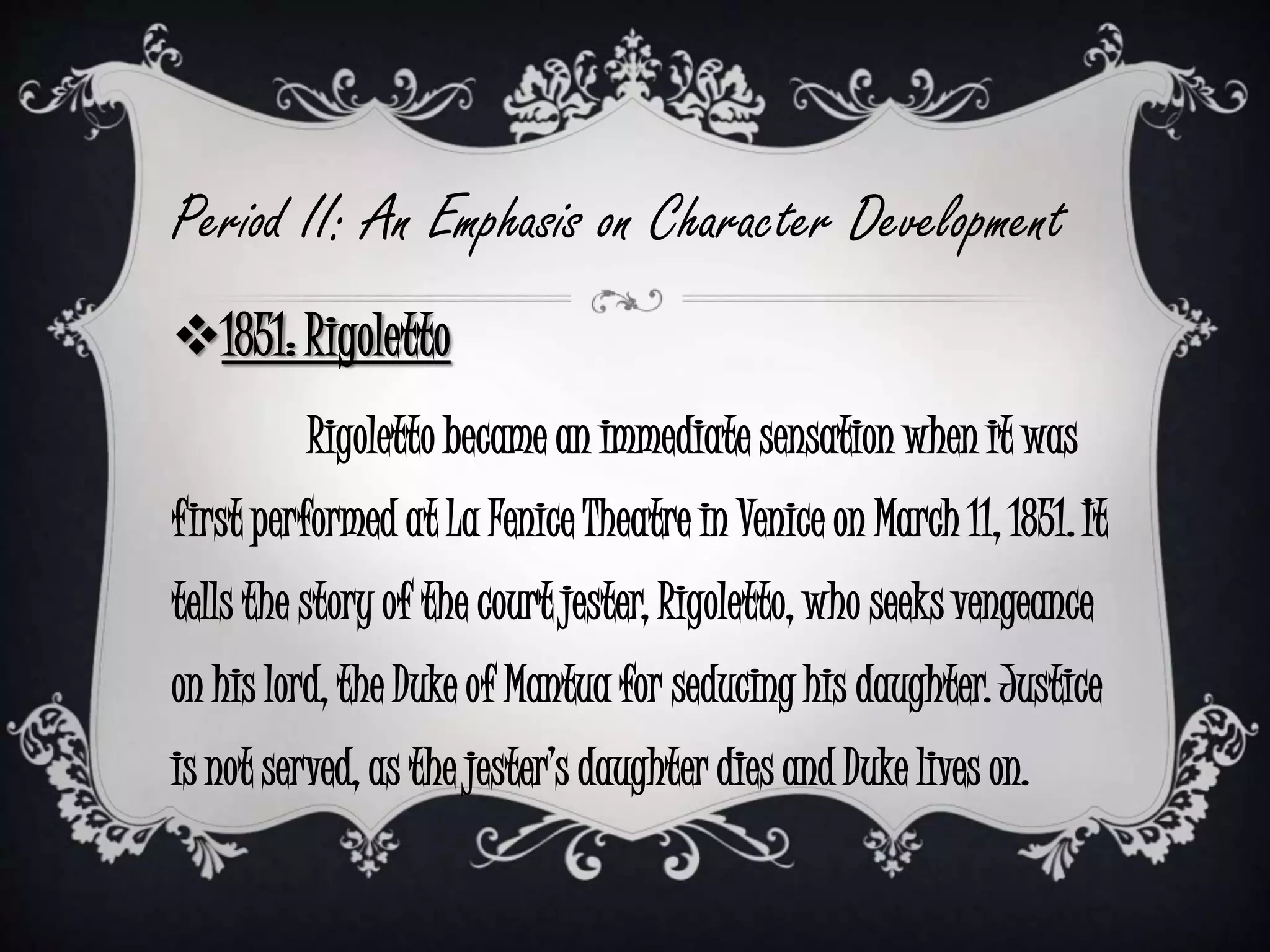 Verdi and the Opera (Romantic Period) | PPTX