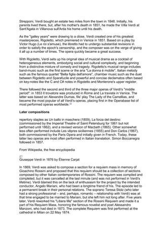 Giuseppe Verdi | DOC | Music | Entertainment