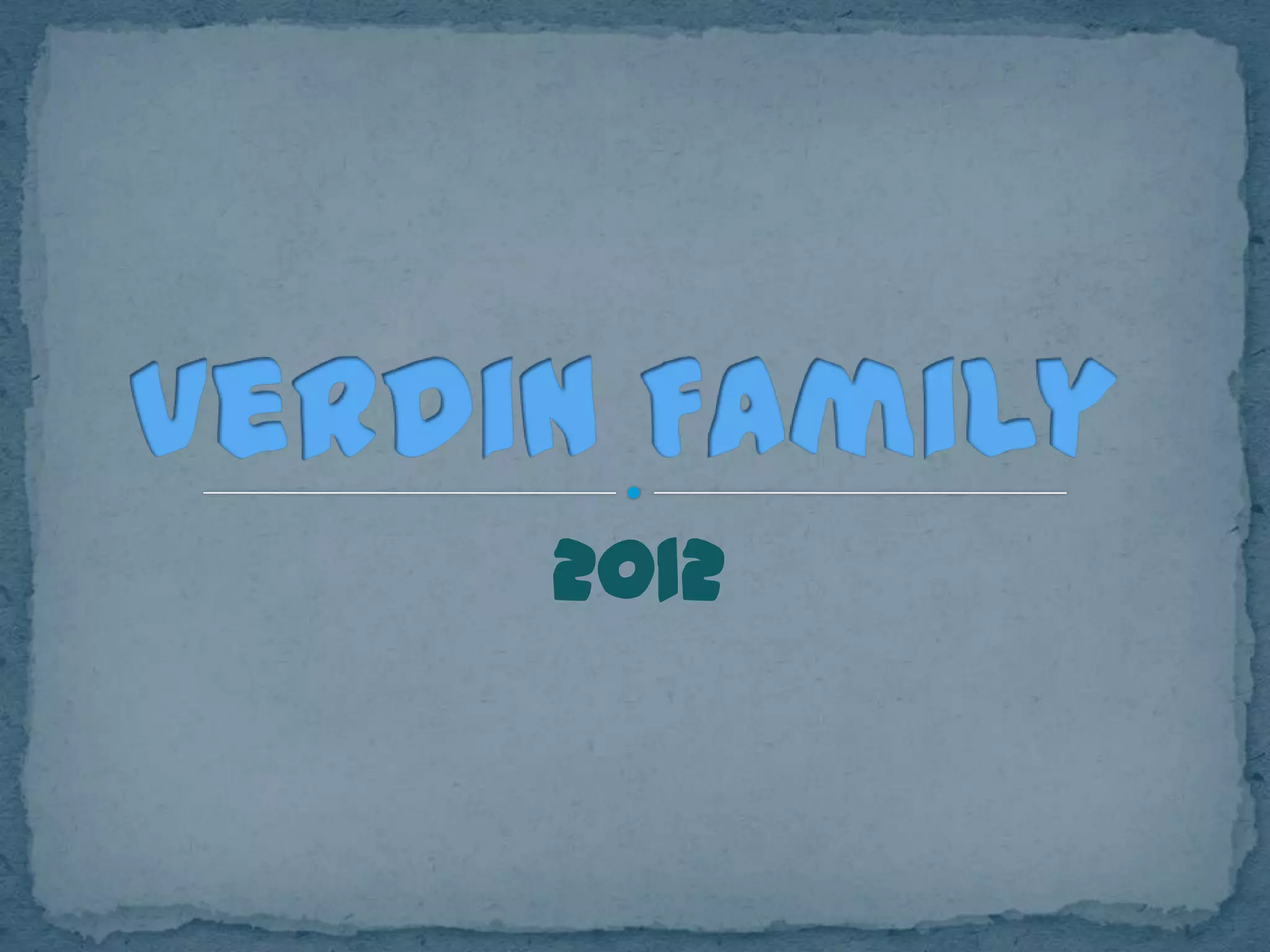 Verdin family | PPT