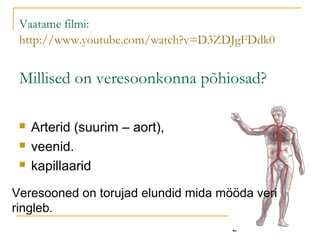Vereringeelundkond | PPT