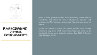 Producing an Authentic Context in Virtual Training Environments in ...