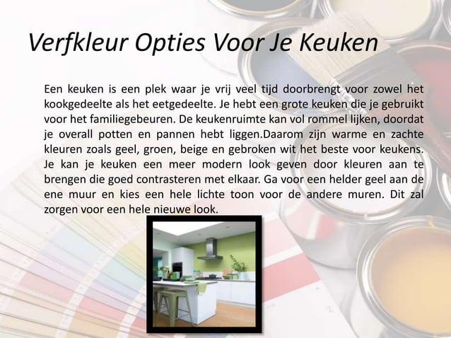 Verf je huis vrolijk | PPT