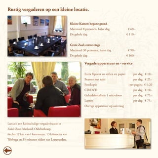 Vergaderbrochure | PDF | Home Entertaining | Home & Garden